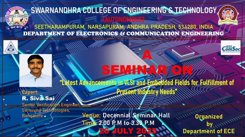 Swarnandhra College of Engineering and Technology(autonomous) | SCET ...
